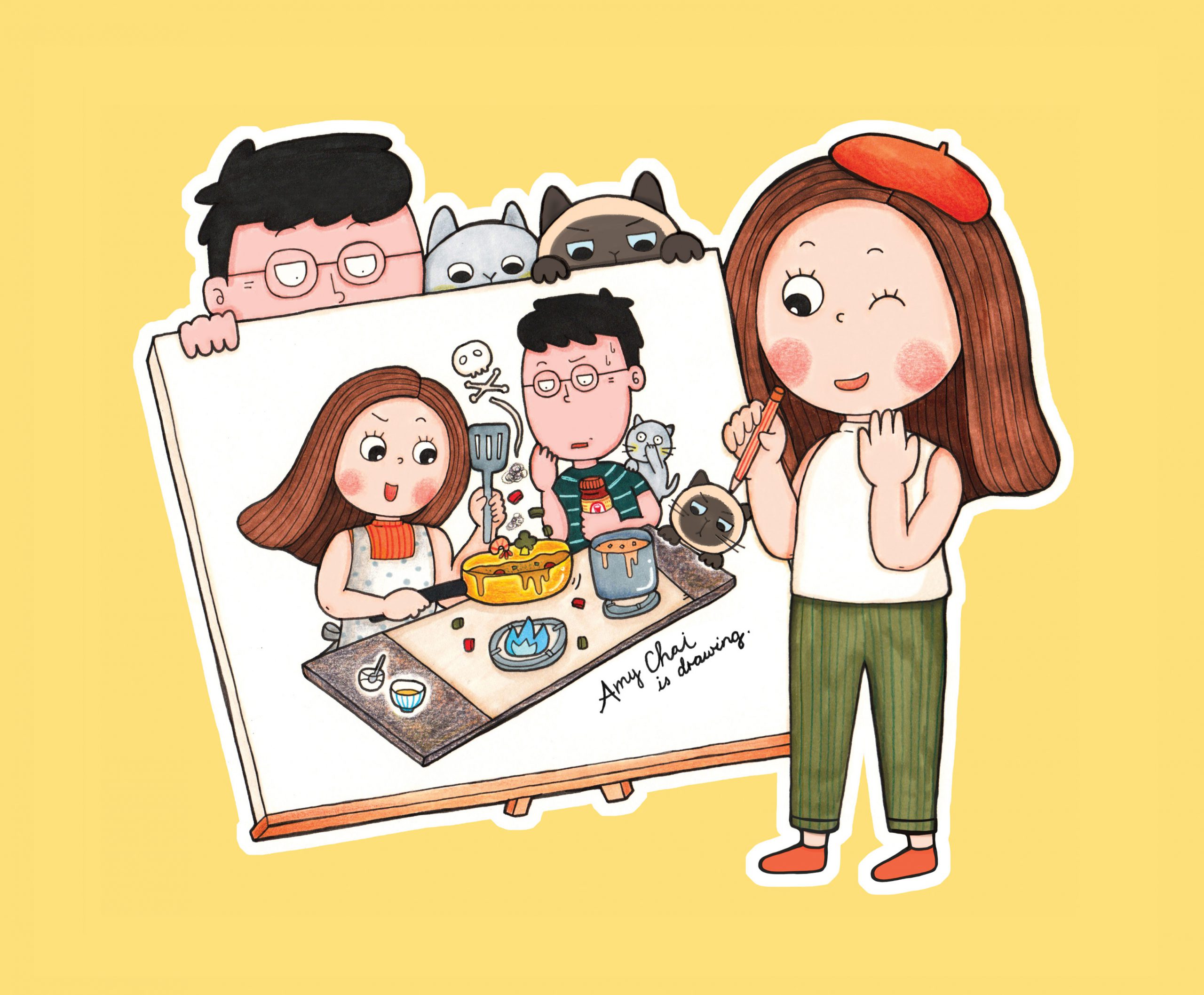 About Amy Chai … – Amy Chai is Drawing